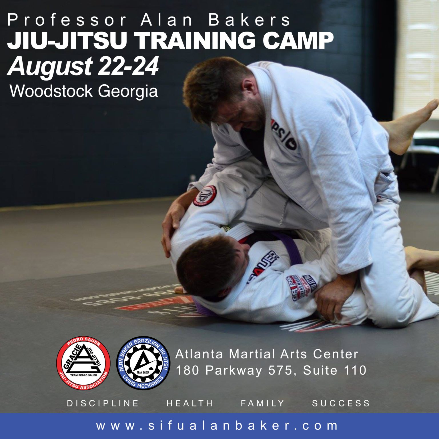 Alan Baker’s BJJ Training Camp – Atlanta GA – Sifu Alan Baker